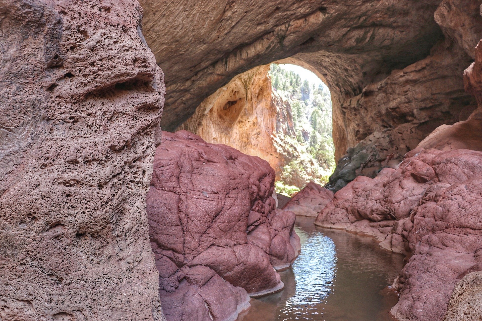 Tonto Natural Bridge State Park Waterfall Hiking | Inspire • Travel • Eat